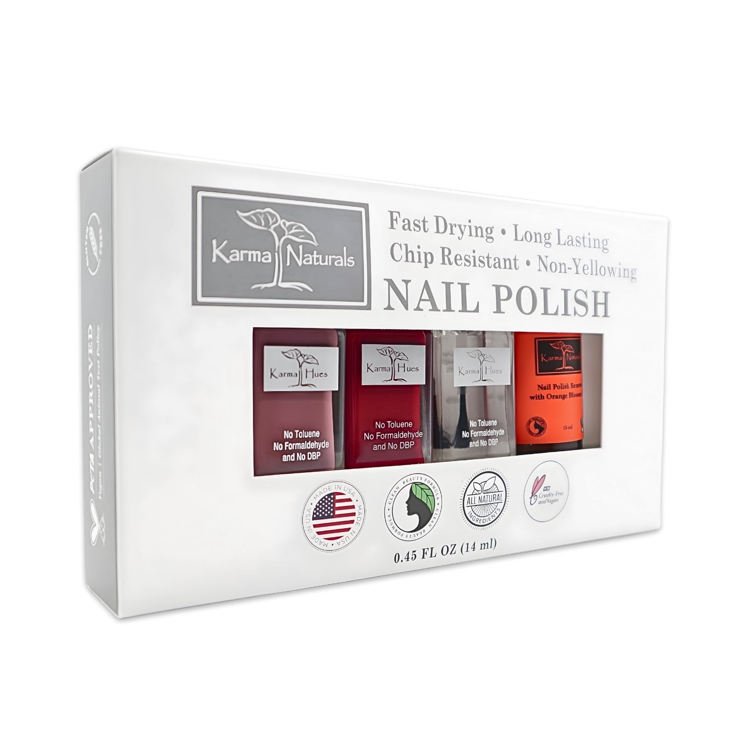 Karma Naturals Nail Polish Set ZFALL 1 – Karma Organic Spa