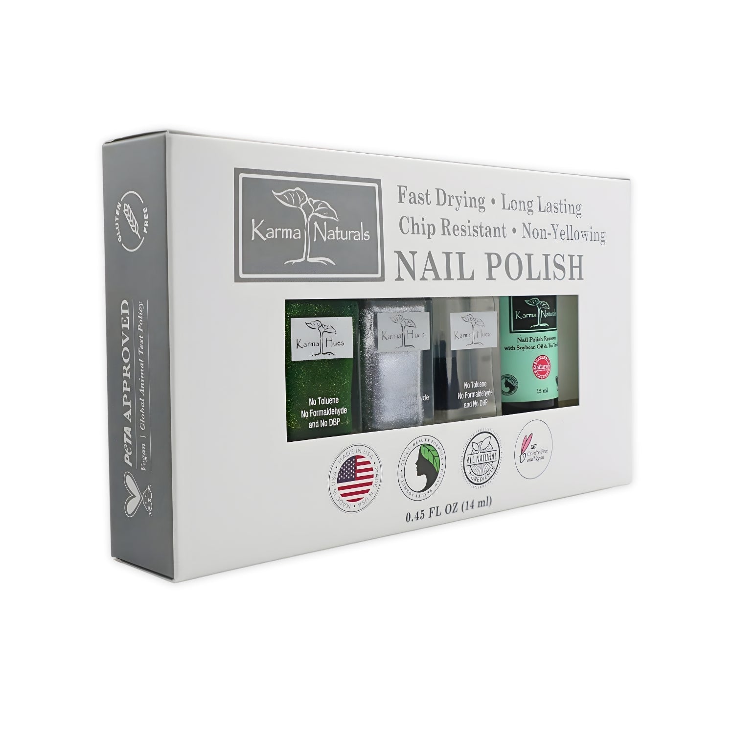 Karma Naturals Nail Polish Set ZHOLIDAY 3 – Karma Organic Spa